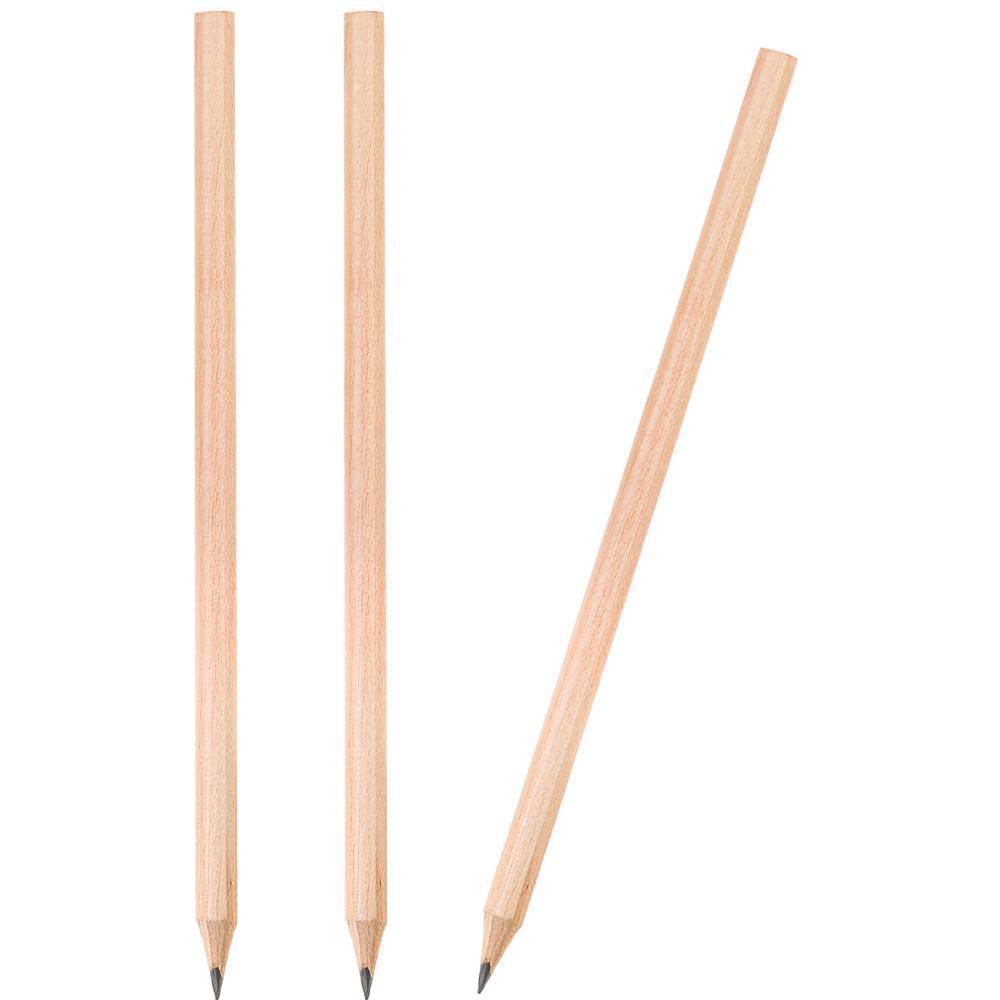 Cornered Natural Bullet Pencil Color Natural