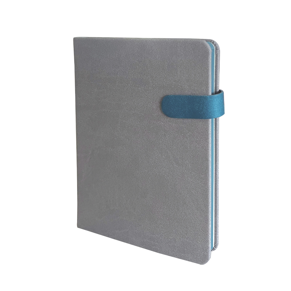 Thermo Leather Magnetic Notebook with Painted Edges Color Yellow